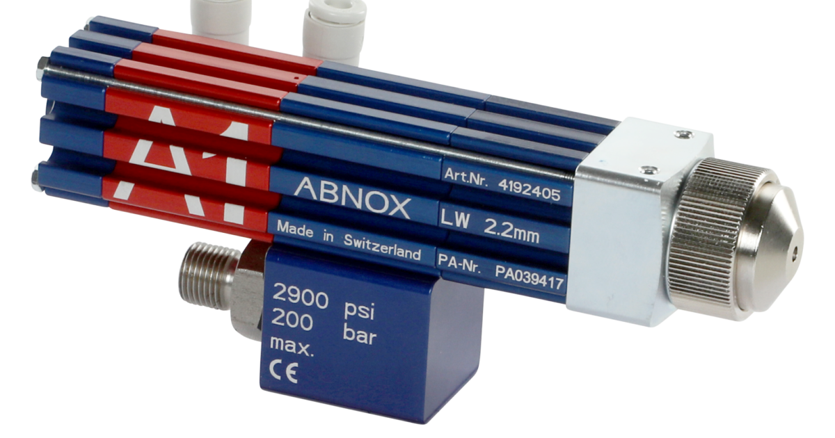 ABNOX - Outlet Valve with Spray Nozzle AXDV-A1-SPK1-RS15-0.5